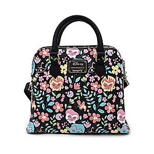 Loungefly X Disney Alice in Wonderland Flowers AOP Crossbody Bag