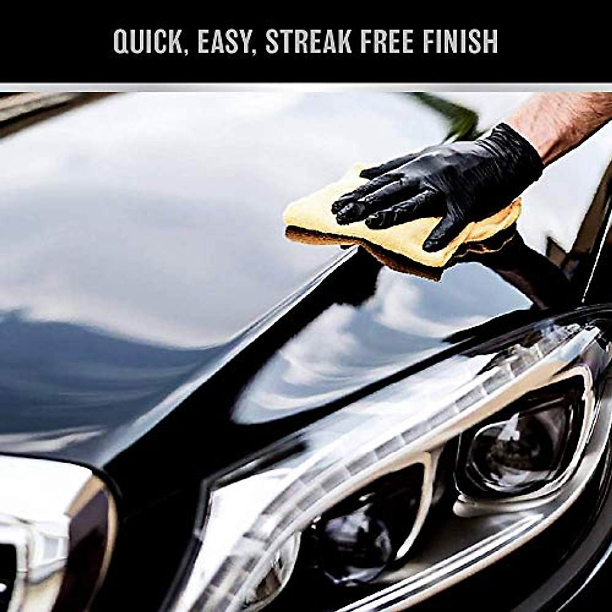 SoCal Wax Shop Liquid Carnauba Wax - Protective Coating Glossy Finish Car Wax and Spot Free Waxing Polish with UV Protection - Car Detailing Products, Cleaning Supplies and Auto Care Accessories…