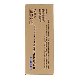 BOSS RC-505MKII Loop Station – The Industry Standard Tabletop Looper, Updated and Enhanced. Class-leading sound quality. Five simultaneous stereo phrase tracks. Input FX and Track FX sections.