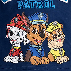 Paw Patrol Marshall Chase Rubble Infant Baby Boys 2 Pack T-Shirts Blue/Gray 18 Months