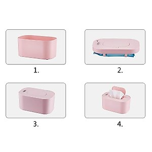 NEWCOMDIGI Wipe Warmer Baby Wet Can be Used in Vehicle and Home, Baby Wipe Warmer with Precise Temperature Control, New Upgrade Faster Heating, Baby Must Have Items Baby Stuff