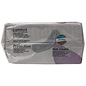 Equate Options Maximum Absorbency Long Length Pads, 72 Count