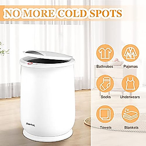Bucket Towel Warmer, Keenhot Towel Warmers for Bathroom, Portable Large Towel Warmers with Auto Shut Off, HotTowel Warmer for Blanket, Towel and Bathrobe