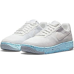 Nike Women's Air Force 1 Crater Basketball Shoe, Pure Platinum, 11.5