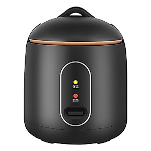 Tyenaza Mini Rice Cooker, 1.2L Multifunction 200W Power Full Automatic Portable Rice Cooker for Home Dorm Travel CN 220V
