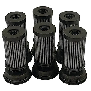 Stens 120-320-6 Transmission Filter Shop Pack Compatible with/Replacement for Toro Commercial Z Master G3 74901, 74926, 74937, 74943CP, 74951, 74956CP, 74977 and 74956 116-0164, 117-0390