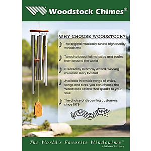 Woodstock Wind Chimes Zenergy Quintet Hand Bell Chime, 5 Tone 8.5 - Inch, Bell Percussion Instrument for Meditation, Yoga, Classrooms, Offices, Great for Awareness, Relaxation (ZENERGY5)