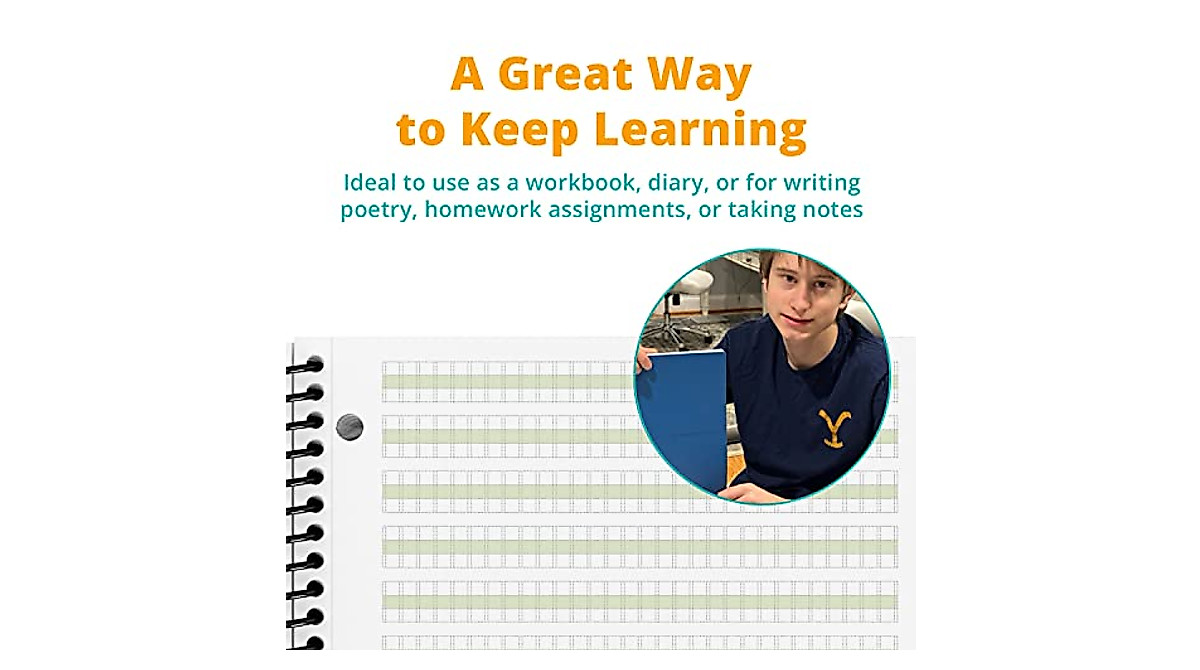 Channie's Youth Composition Notebook for Handwriting Improvement