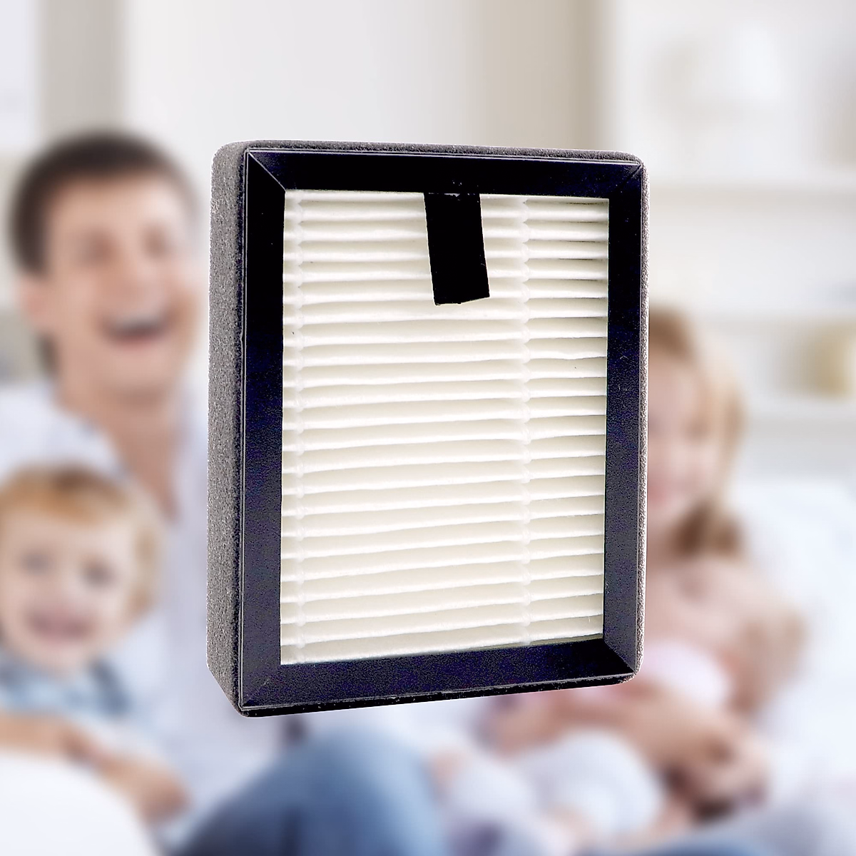 6 Pack PM1220 3-in-1 True HEPA Replacement Filters, Fit for MOOKA and KOIOS PM1220 Air Purifier