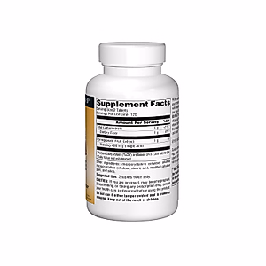 Source Naturals Pomegranate Extract, Antioxidant and DNA Health*, 500 mg | Vegetarian Friendly Pomegranate Fruit Extract Yielding 400 mg Ellagic Acid & Dietary Fiber - 240 Tablets