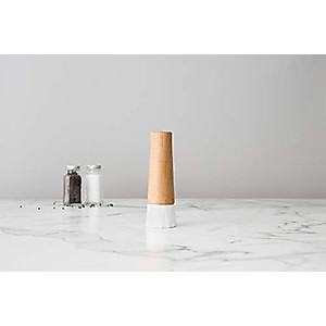 Chef'n Salt and Pepper Mill, 8 inch, Wood