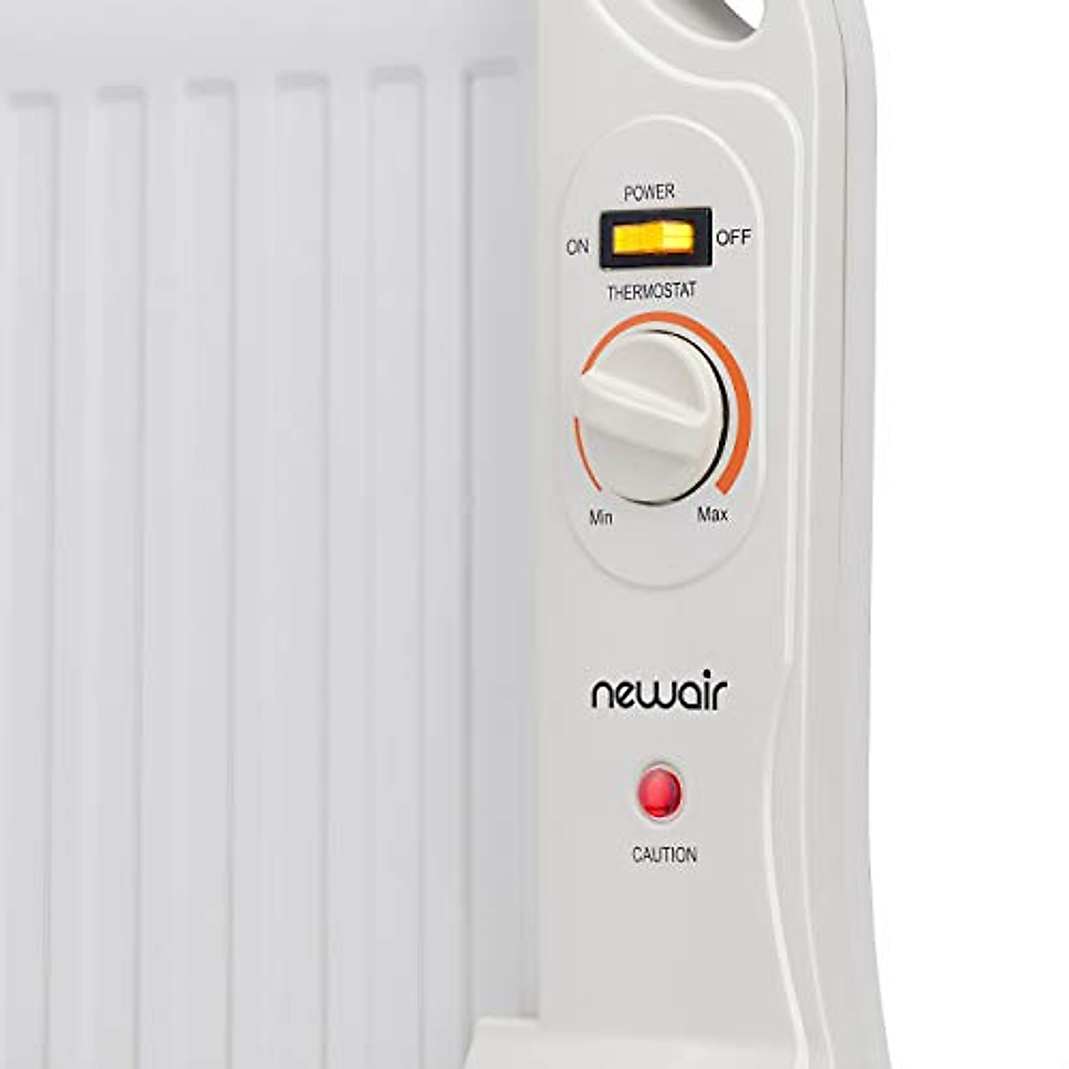 NewAir Portable Heater - 400-watt Under Desk Heater with Slim Fit Design and Silent, Energy Efficient Operation | Ideal for Office, Desk, Home, and More