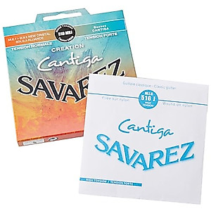 Savarez Création Cantiga Medium Tension Classical Guitar Strings Set (STSAV51-50479)