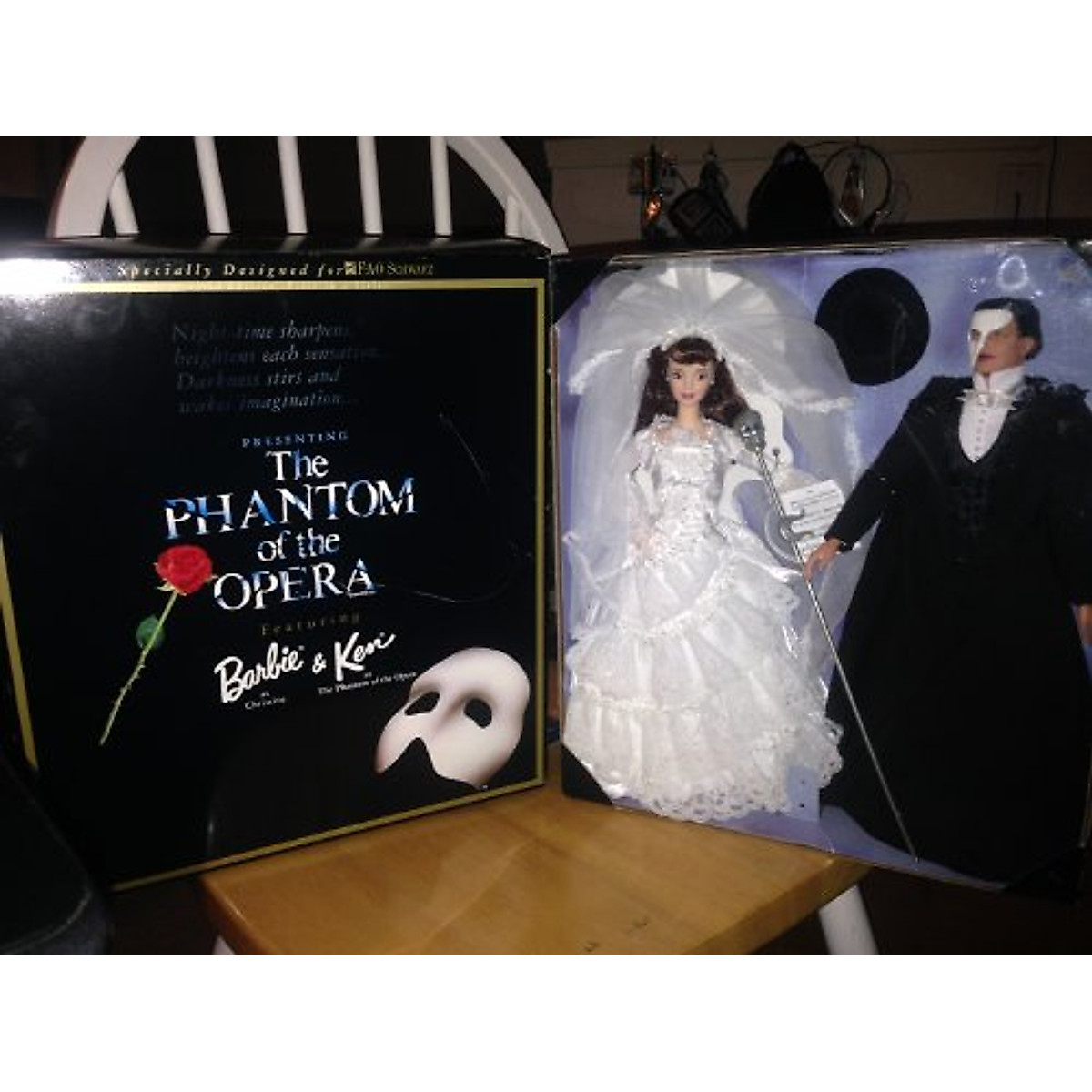 Barbie and Ken Phantom of the Opera Fao Schwartz Limited Collectible Edition