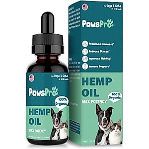 PawsPro Hеmp Оil for Dogs and Cats - Pet Supplement - VZZ081