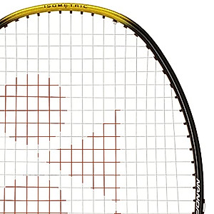 Yonex Nanoflare 001 Feel Strung Badminton Racquet, G4 - Gold, Graphite