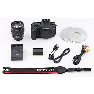 Canon EOS 7D 18 MP CMOS Digital SLR Camera with EF-S 18-135mm f/3.5-5.6 IS USM Lens - International Version