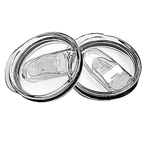 YiePhiot Stemless Wine Tumbler Replacement Lids Spill Proof Splash Resistant Lids Covers for 2.91in Cup Mouth