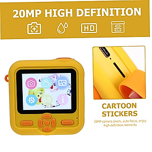 ibasenice Cartoon Children's Camera Toys Camera for Kids Mini Room Children Camera Kids Camera 5 Year Old Boy Toddler Digital Camera Abs