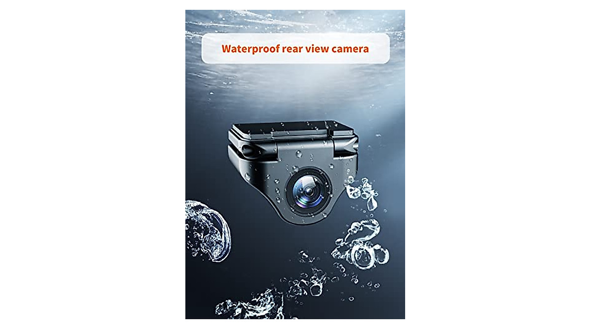WOLFBOX D07 Rear Camera 1080P Sony Sensor Waterproof for Safe Reversing