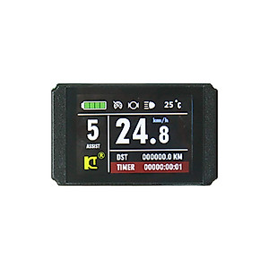 NBPower 36V/48V 500W 22A Brushless DC Motor Controller Ebike Controller +KT-LCD8H Color Display One Set，Used for 500W Ebike Kit.
