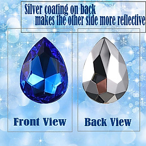 RICHNESS Pirate Treasure Jewels Jumbo Bling Diamonds Multi-Colored Treasure for Pirate Party Pack of 80pcs