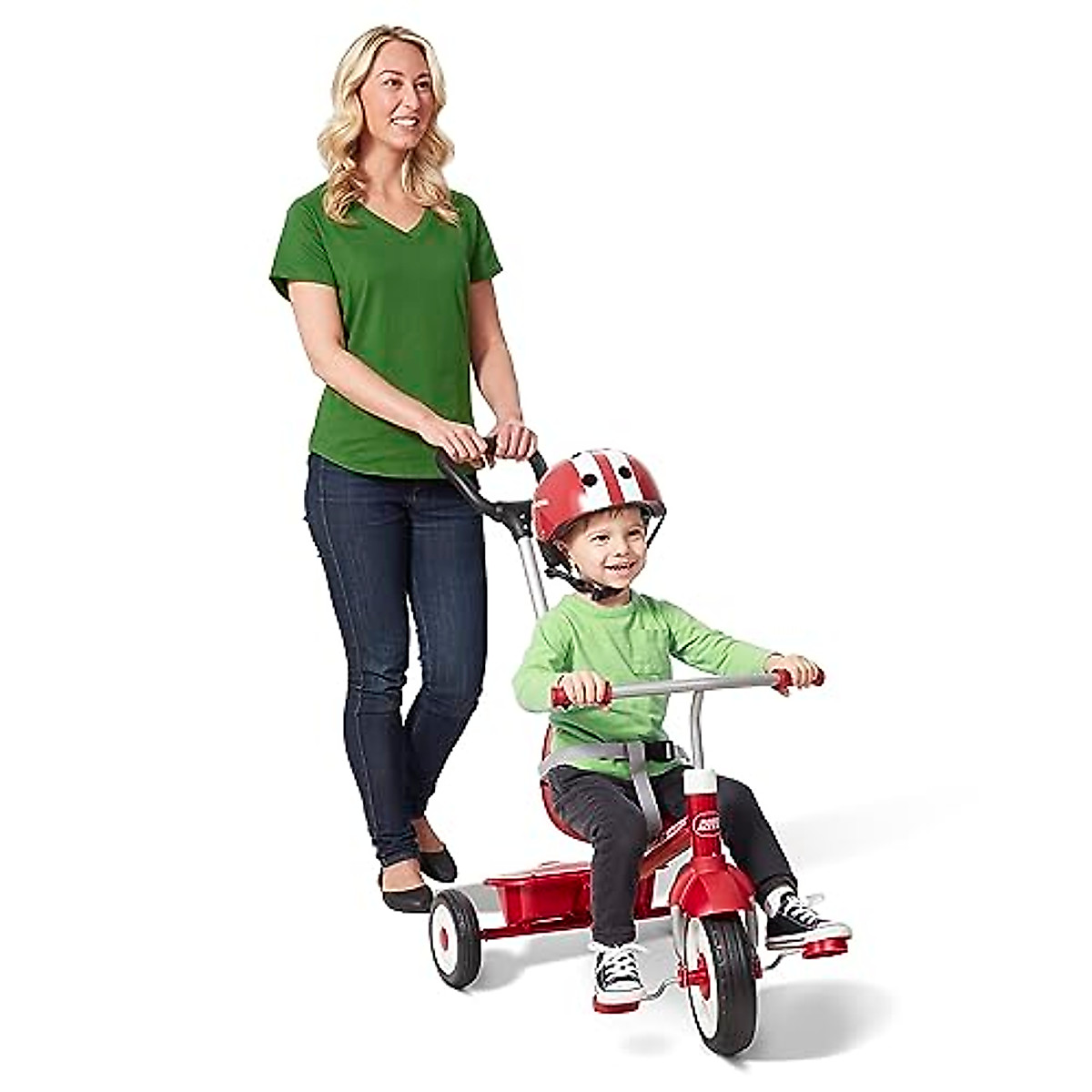 Radio Flyer 456 Stroller Tricycle, Red