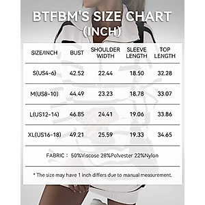 BTFBM Women's 2023 Fall Casual Oversized Long Sleeve Striped Sweater Dress V Neck Half Zipper Ribbed Knit Pullover(White,Large)