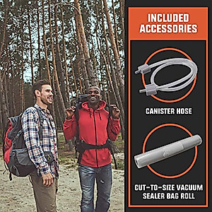 PrimalTek 12" Commercial Grade Vacuum Sealer - User Friendly for Food Savers, 26” Vacuum Pressure – Features an Auto Cooling System, Smart Heat Technology, and Vacuum Bag Positioning Guides