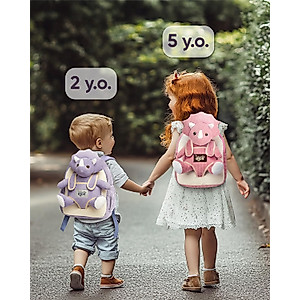 Naturally KIDS Small Dinosaur Backpack Dinosaur Toys for Kids 3-5 - Dinosaur Toys for 3 4