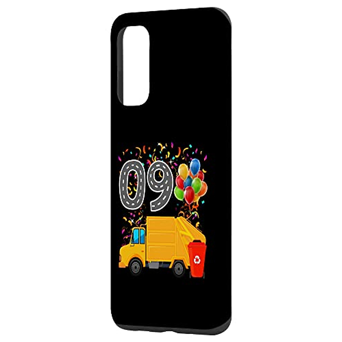 Galaxy S20 Happy O9 Birthday Rear Loader Garbage Truck Case