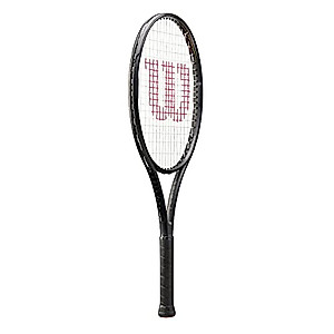 Wilson Pro Staff 26 V13.0 Youth Tennis Racket, Carbon Fibre, Black, WR050410U