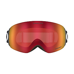 Oakley Flight Deck XM Snow Goggle (Matte Black Frame/Prizm Torch Iridium Lens) with Large Goggle Soft Case