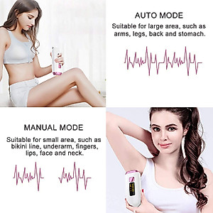 Hair Removal for Women, Permanent Body and Facial Hair Removal Device Painless Professional Hair Remover Woman Laser Treatment Home Use