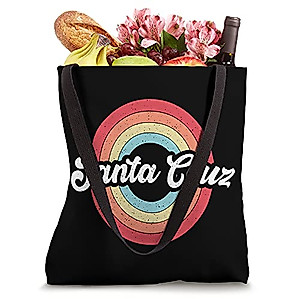 Vintage California Santa Cruz Beach Retro Tote Bag