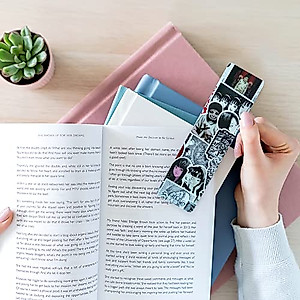 Bookmarks Metal Ruler Junji Bookography Ito Measure Collage Tassels Bookworm for Reading Bookmark Book Bibliophile Gift Markers Christmas Ornament