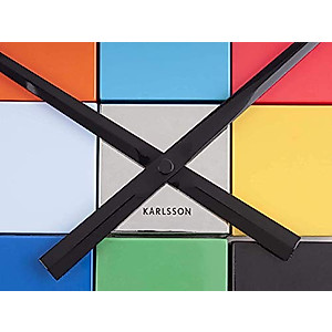 Karlsson Wall Clock, Multicolored, One Size