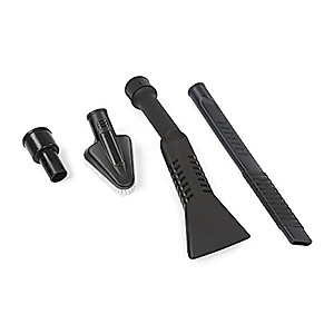 WORKSHOP Wet/Dry Vacs Vacuum Accessories WS17852A 1-7/8-Inch Shop Vacuum Car Detailing Kit for Wet/Dry Shop Vacuum, Black