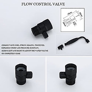 JIYTG Handheld Bidet Sprayer 2 Spray Modes Baby Cloth Diaper Sprayer Single Cold Toilet Sprayer Wall Mounted Brass Handheld Sprayer Kit with Angle Valve