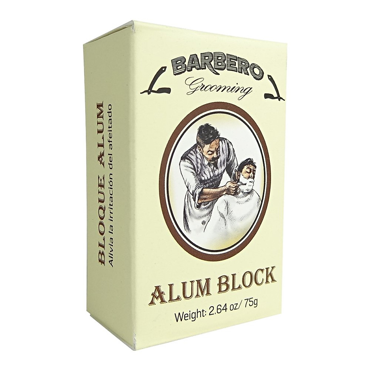 Barbero Alum Block No.01 2.64 oz / 75 g