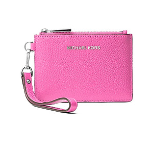 Michael Kors Women's Jet Set Small Coin Purse, Cerise