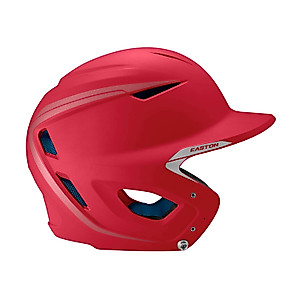 EASTON PRO X Baseball Batting Helmet, Senior, Matte RED