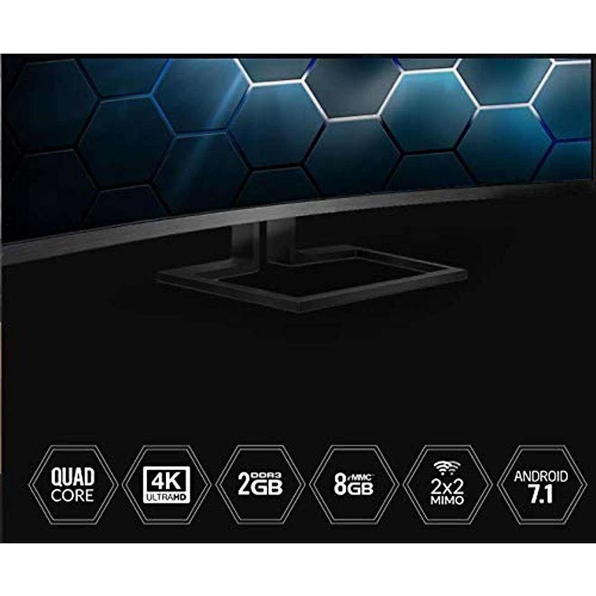 BuzzTV Essentials E1 - Android 9.0 - Amlogic S905X2-2GB DDR4-16GB eMMC