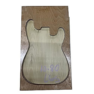 Generic Premium Poplar Guitar Body Blanks 2 Piece Glued - 21 inch x 14 inch x 2 inch