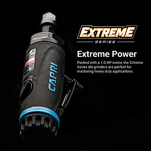 Capri Tools 1/4 in. 1 HP Air Die Grinder Set