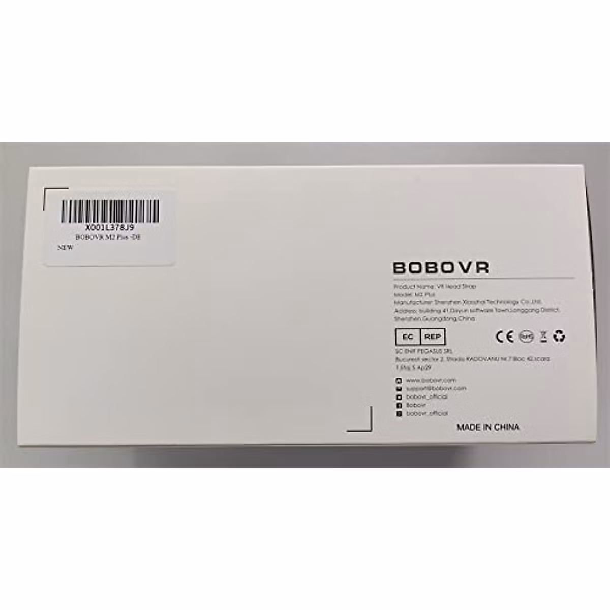 BOBOVR M2 Plus Head Strap,Compatible with Meta Quest 2,Enhanced Comfort and Reduce Facial Stress,VR Accessories（M2 Upgrade）