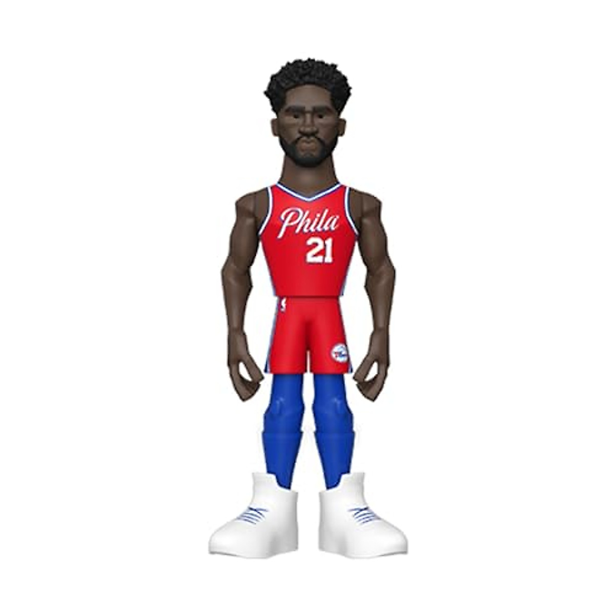 Funko Pop! Gold NBA: Sixers - Joel Embiid 5" with Chase (Styles May Vary)