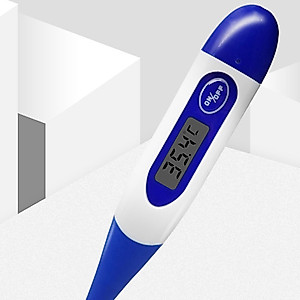 Waterproof Pet Digital Thermometer for Pet Owners and Veterinary Clinic Ensuring Accurate Temperature Measurement Easily Pet Thermometer for Dogs Pet Thermometer for Cats Ear Pet Thermometer for Cow