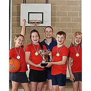 Pllieay 48 Pieces Plastic Winner Medals, Winner Award Medals, Gold Silver and Bronze Medals for Sports, Competition, Talent Show, Spelling Bee, Gymnastic Birthday Party Favors and Awards