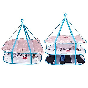 Zerodeko 2pcs Stainless Steel Drying Rack Indoor Clothes Drying Rack Clothing Drawers c fold Towels Hanging Sweater Drying Rack Large Macrame Wall Hanging Drying Rack. mesh Drying Rack Sock